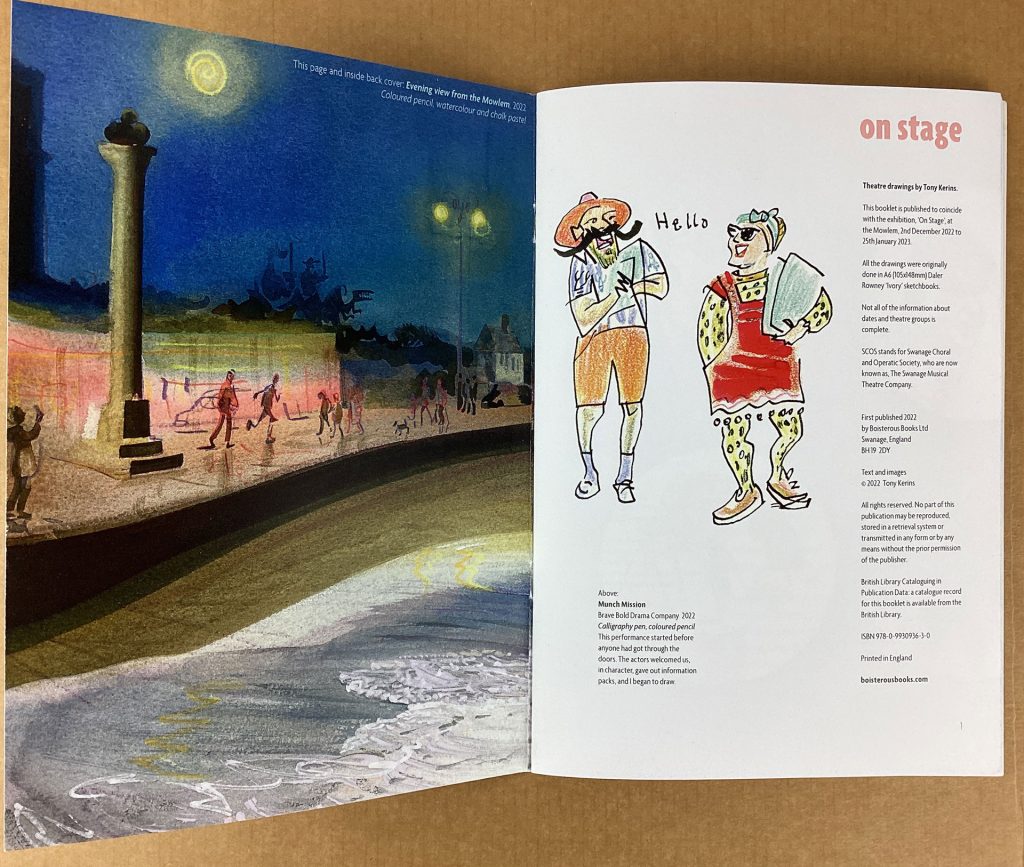 On Stage - Theatre Drawings | Art On Paper